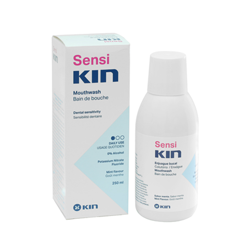 Nhà thuốc Nhân văn. Nước súc miệng Sensi Kin 250ml – Giảm ê buốt cho răng