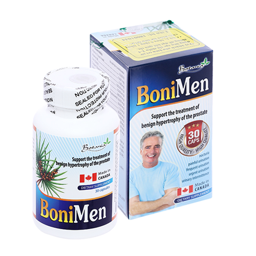 Nhà thuốc Nhân văn. BoniMen – Hỗ trợ điều trị phì đại tuyến tiền liệt