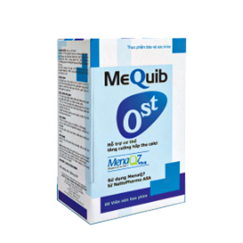 Nhà thuốc Nhân văn. Vitamin D3 K2 Mk7 MenaQ7 Và Canxi MEQUIB OST