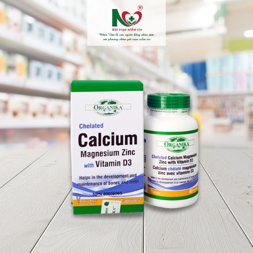 Nhà thuốc Nhân văn. CHELATED CALCIUM MAGNESIUM ZINC WITH VITAMIN D3 ...